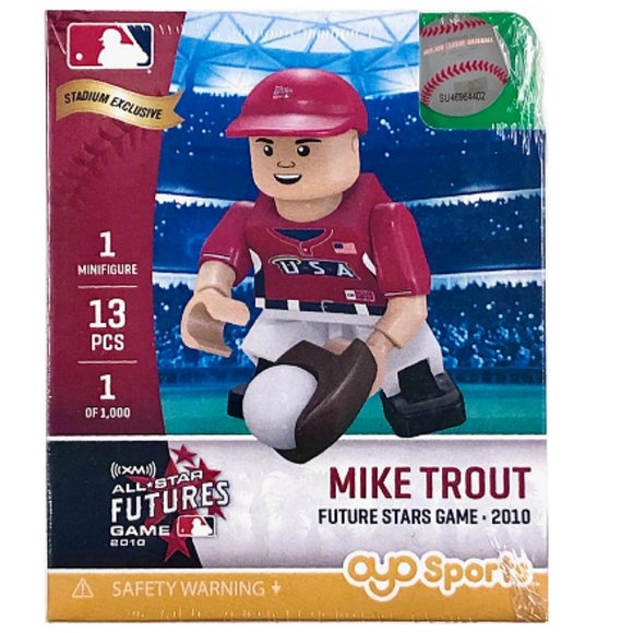 OYO / LEGO | Toys | Mike Trout Oyo Anaheim Angels Minifigure Figure ...